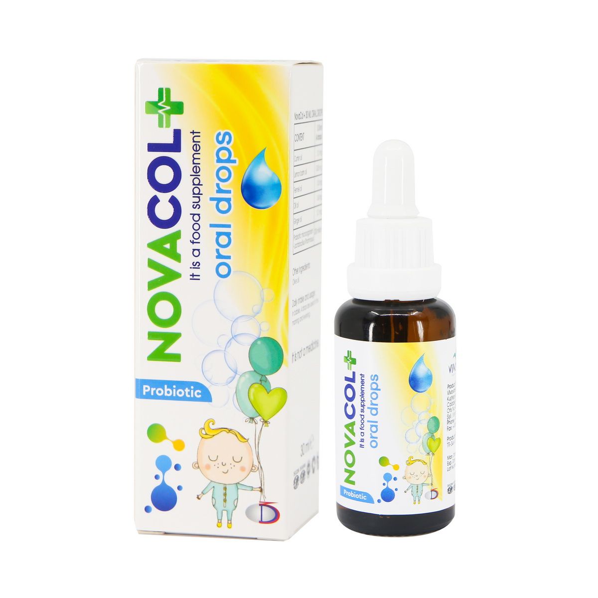 NovaCol Plus - ნოვაკოლი პლიუსი წვეთები 30მლ