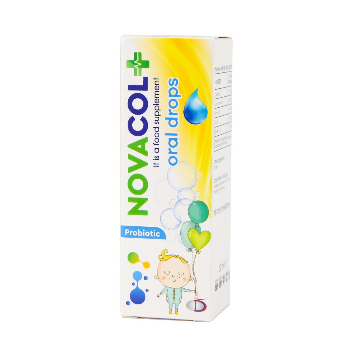 NovaCol Plus - ნოვაკოლი პლიუსი წვეთები 30მლ